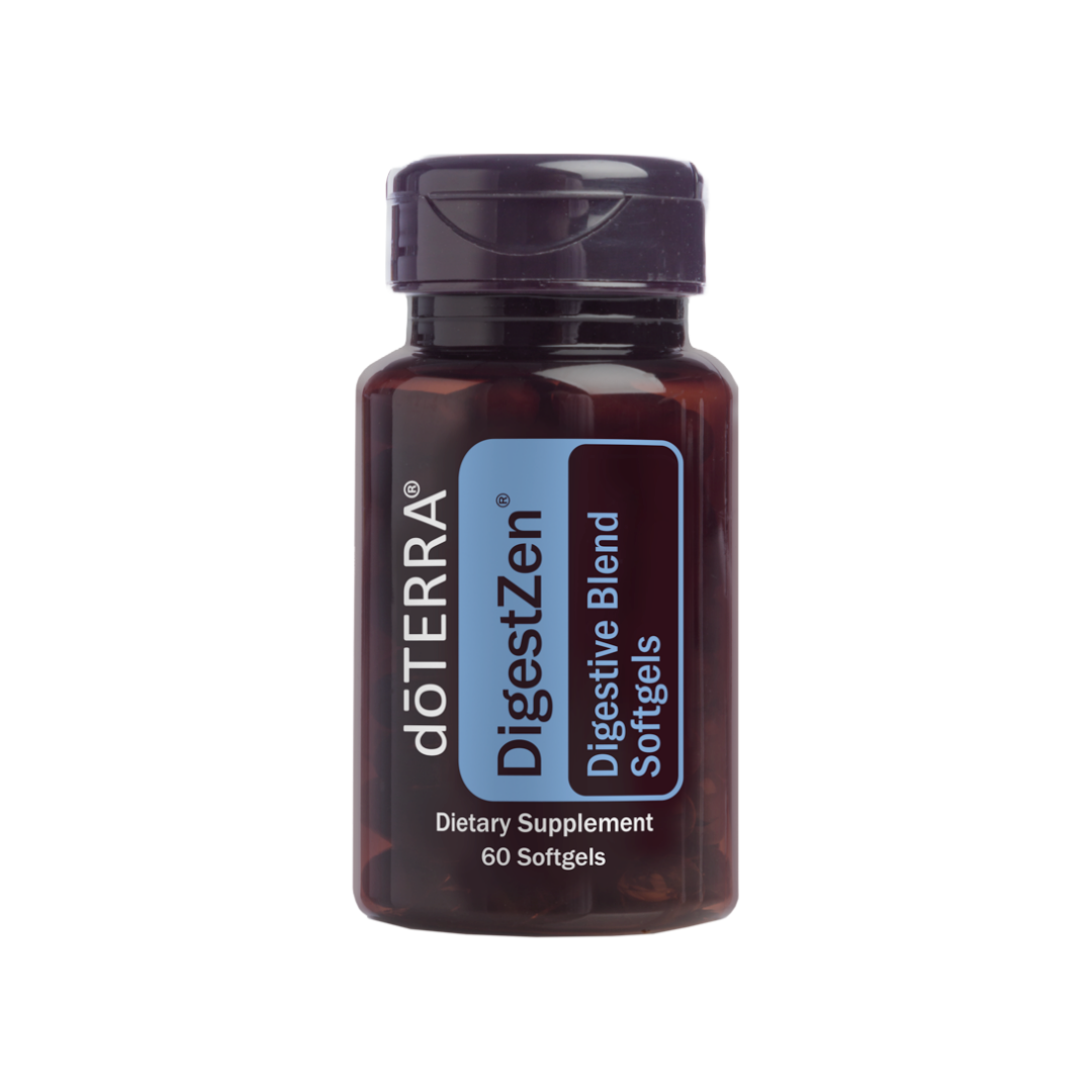 doTERRA DigestZen Softgels- A Convenient Digestive Support - 60 Softge – HEALTHandMED