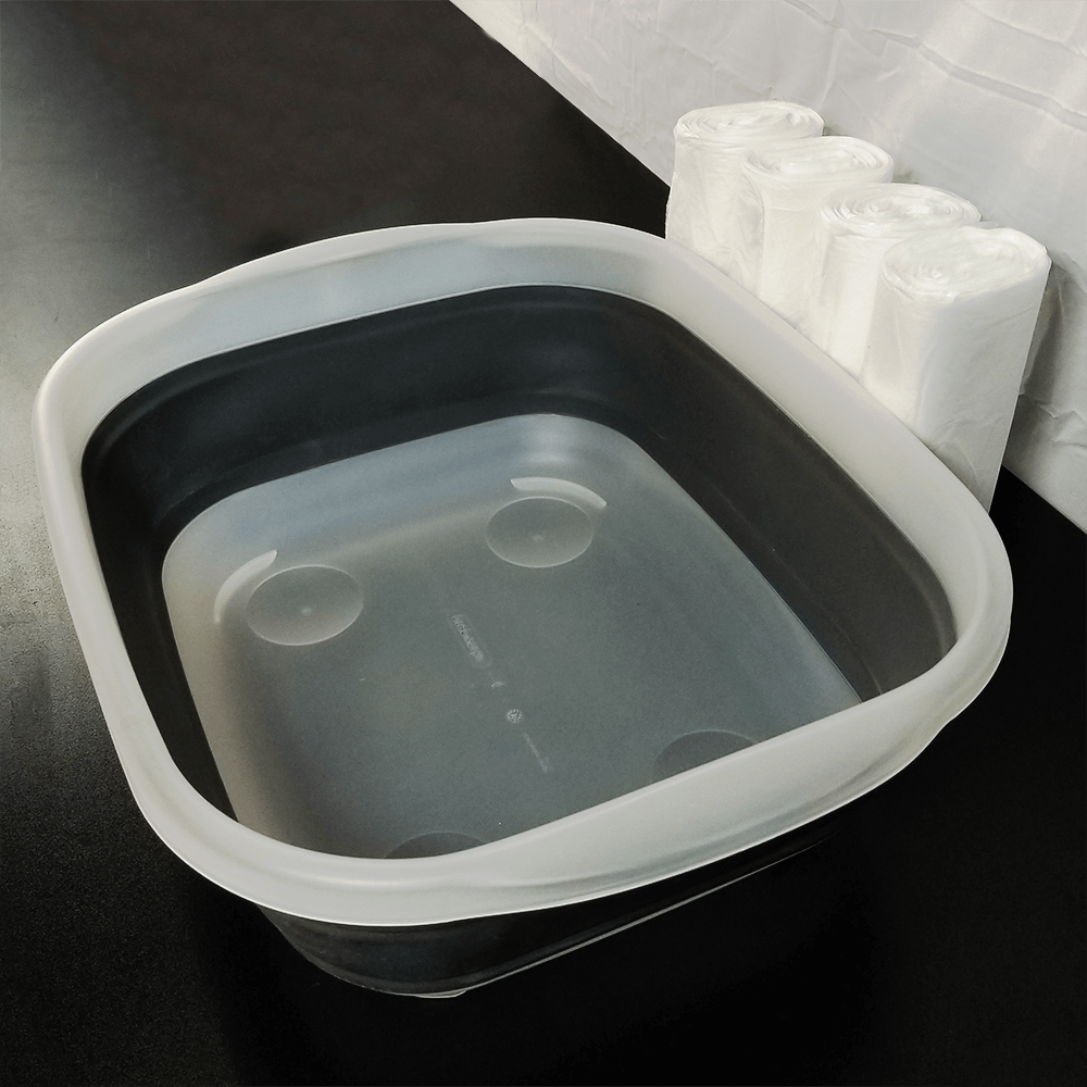 Collapsible Foot Tub Basin for Ionic Foot Detox – HEALTHandMED