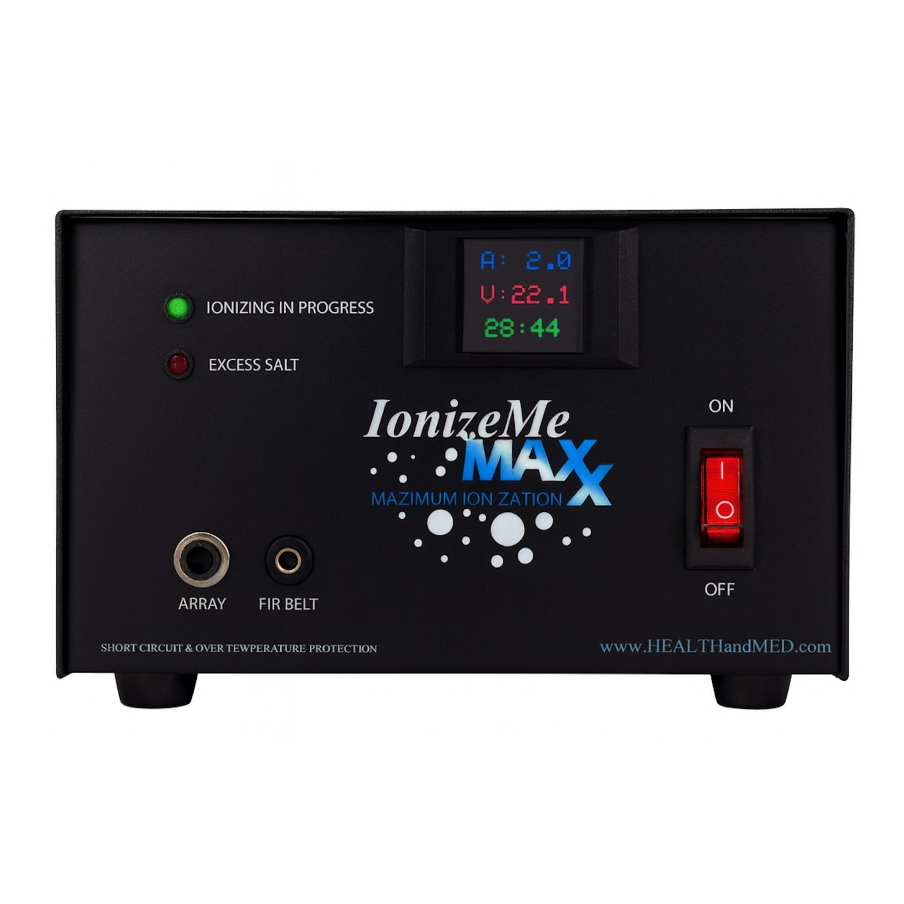 IonizeMe Maxx Single Foot Detox Machine - Powerful 20V | HEALTHandMED