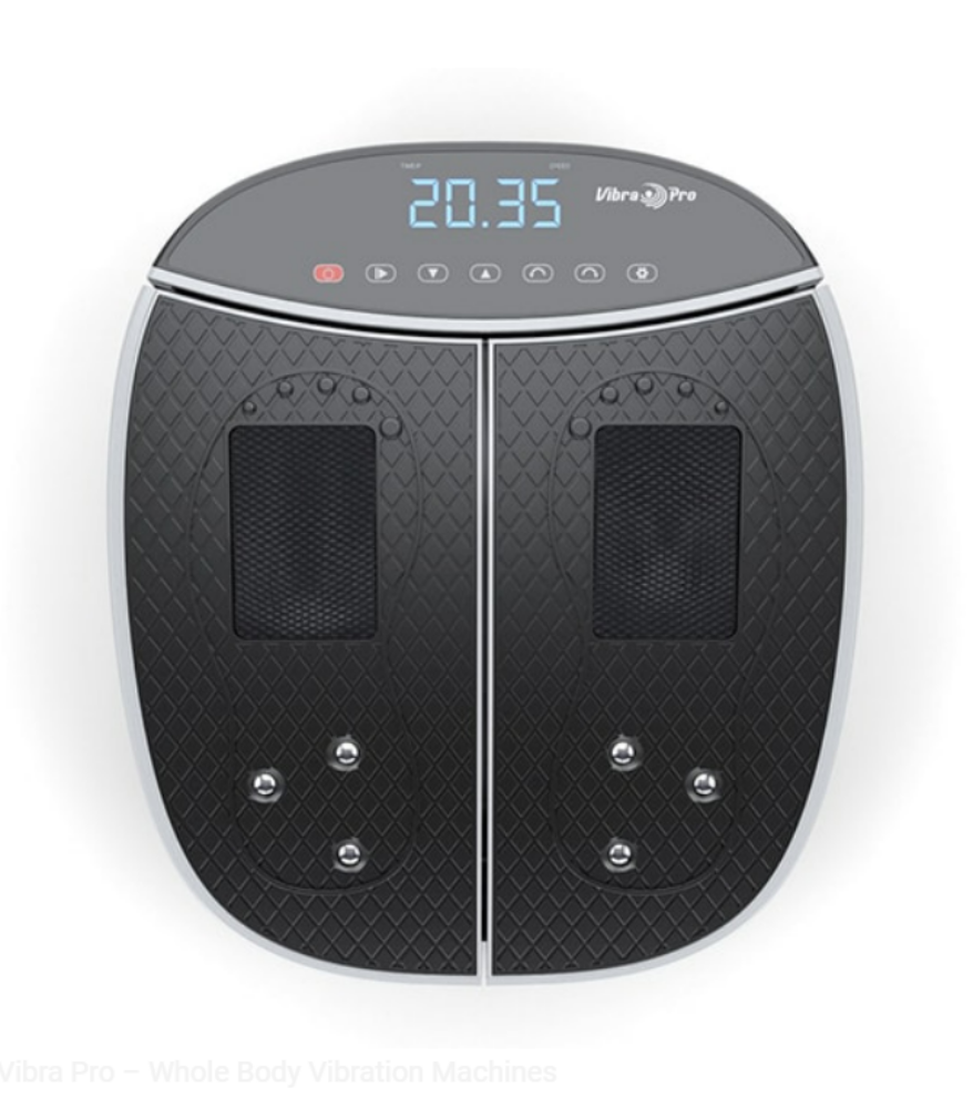 Vibra Pro Slim M1 250W Portable Dual Motor Reflexology Vibration Plate ...