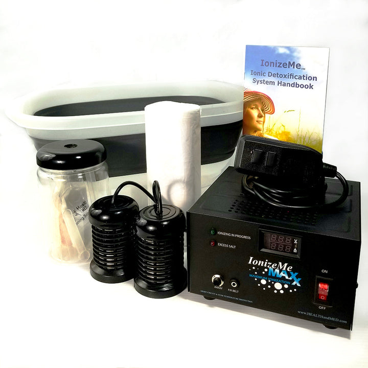 IonizeMe Maxx Single Foot Detox Machine - Powerful 20V | HEALTHandMED