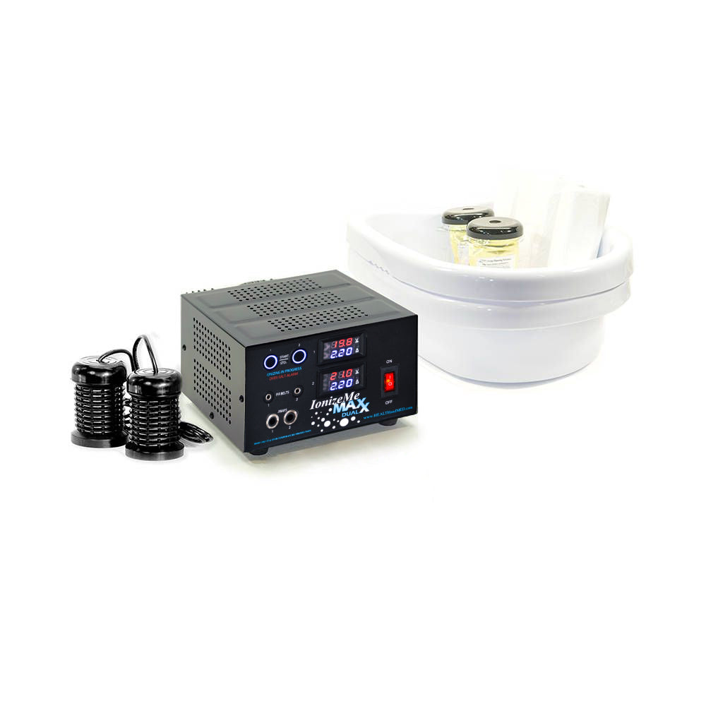 IonizeMe Maxx Dual Foot Detox Machine | HEALTHandMED